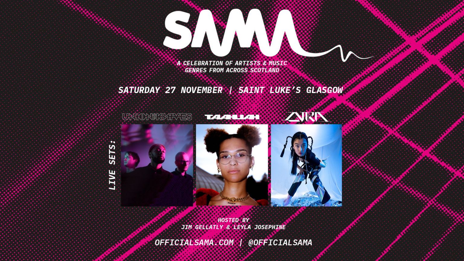 The nominees for the 12 th annual Scottish Alternative Music Awards ...