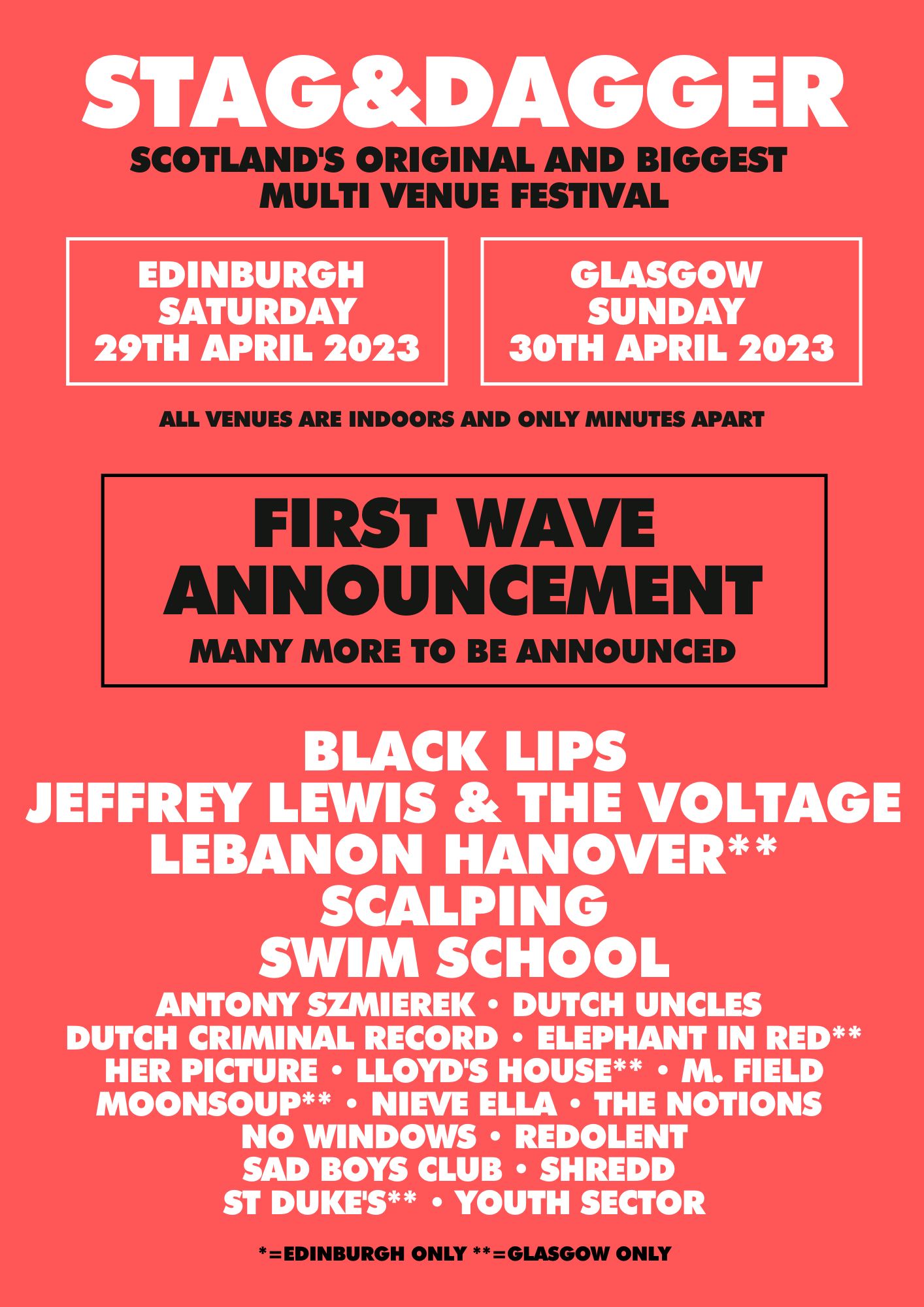 Also joining the bill at this stage of proceedings are indie gang Swim ...