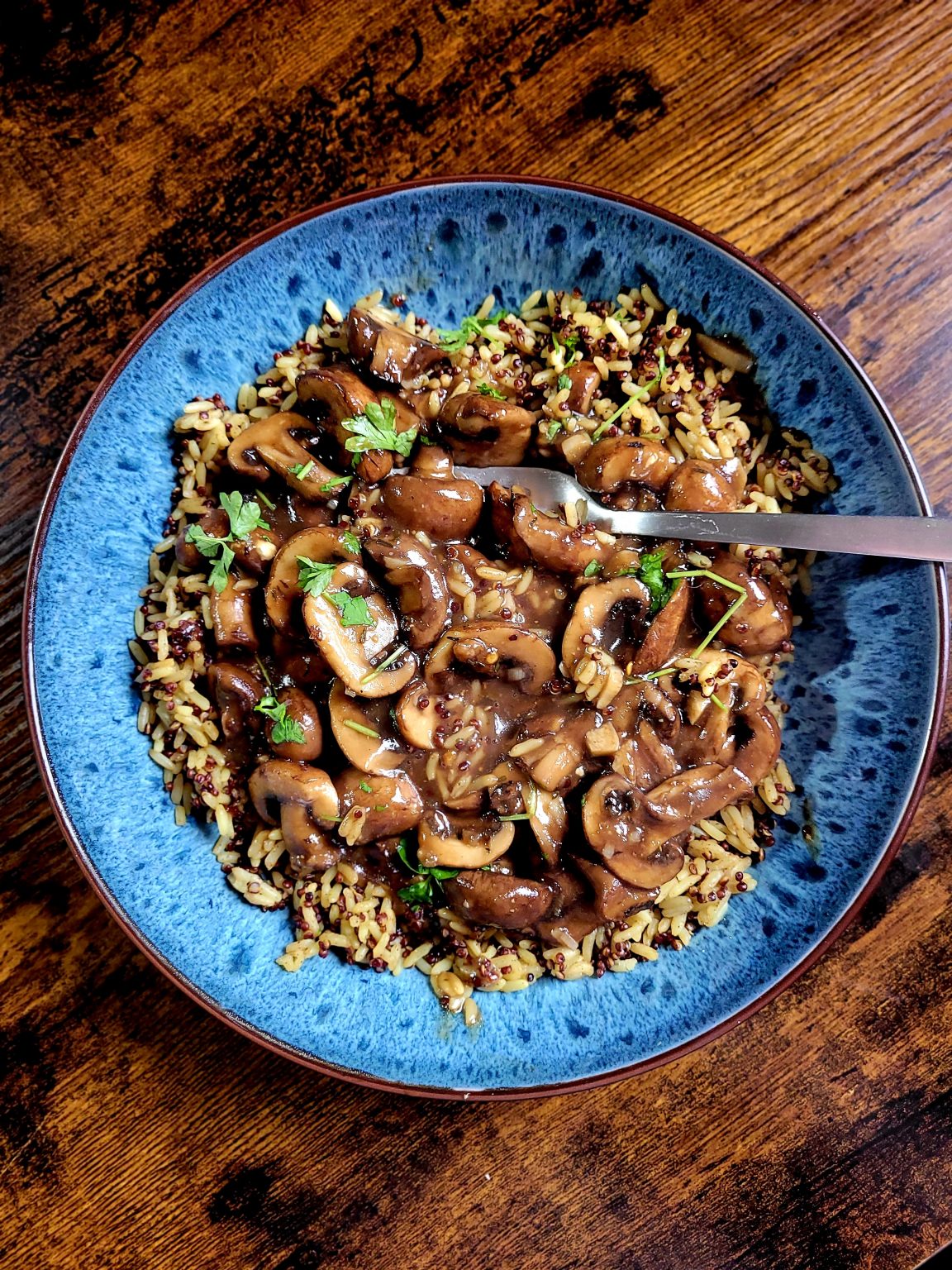 Umami Miso Mushrooms