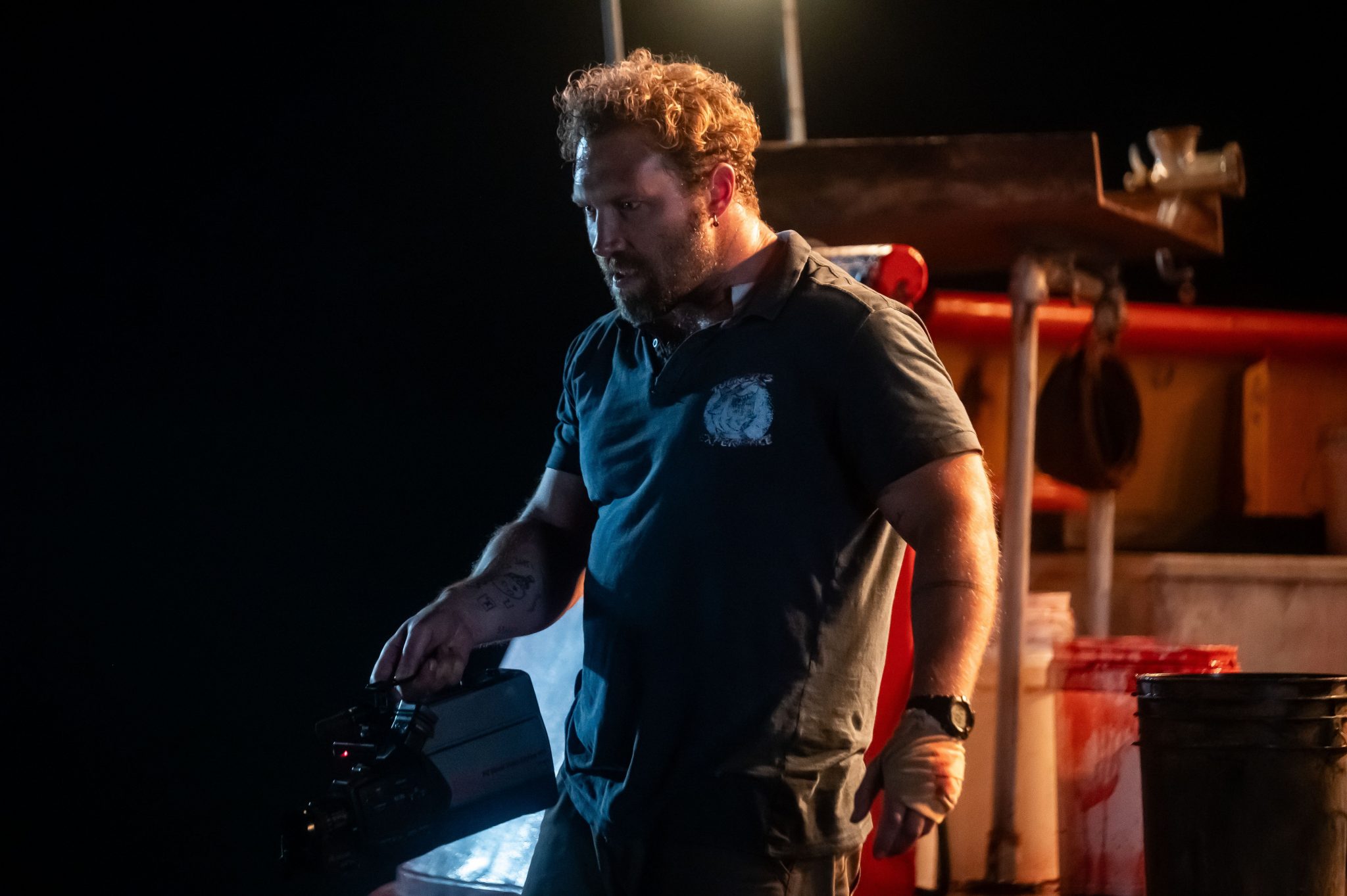 Jai Courtney’s shark-obsessed serial killer is pure horror gold in a B ...