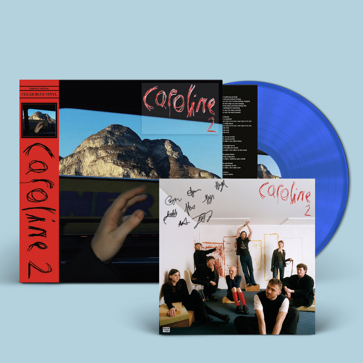 Transparent Blue LP + ObiRecord/Vinyl + Digital Album available on Bandcamp
